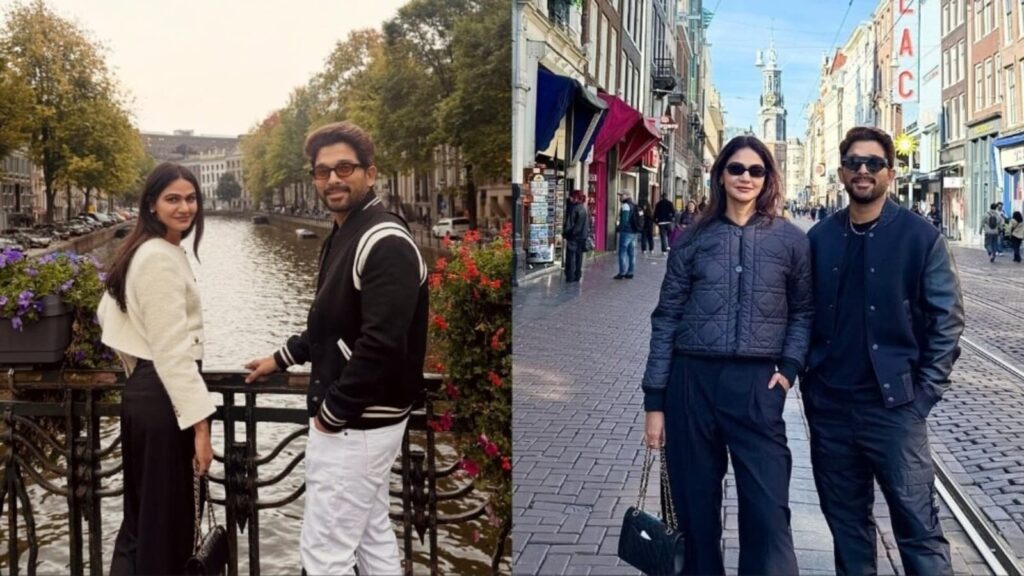Allu Arjun and Sneha Reddy's Unplanned Amsterdam Adventure: Canals and ...