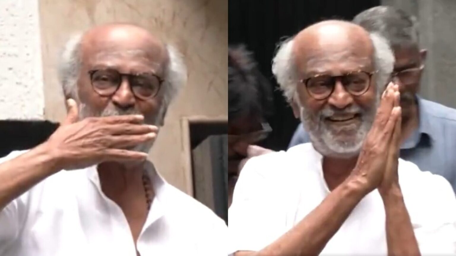 Rajinikanth Delights Fans with Kisses During Happy Diwali at Home ...