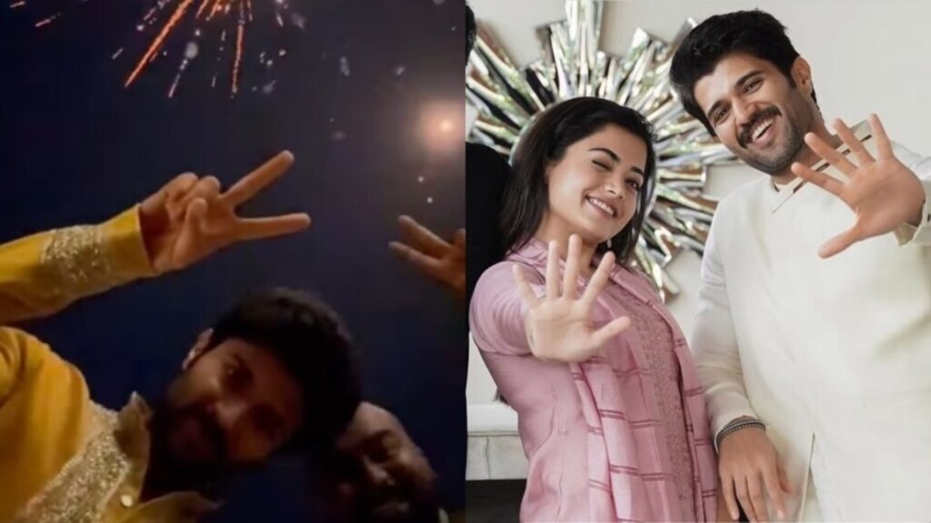 Vijay Deverakonda's Diwali Video Sparks Fans' Curiosity About Rashmika ...