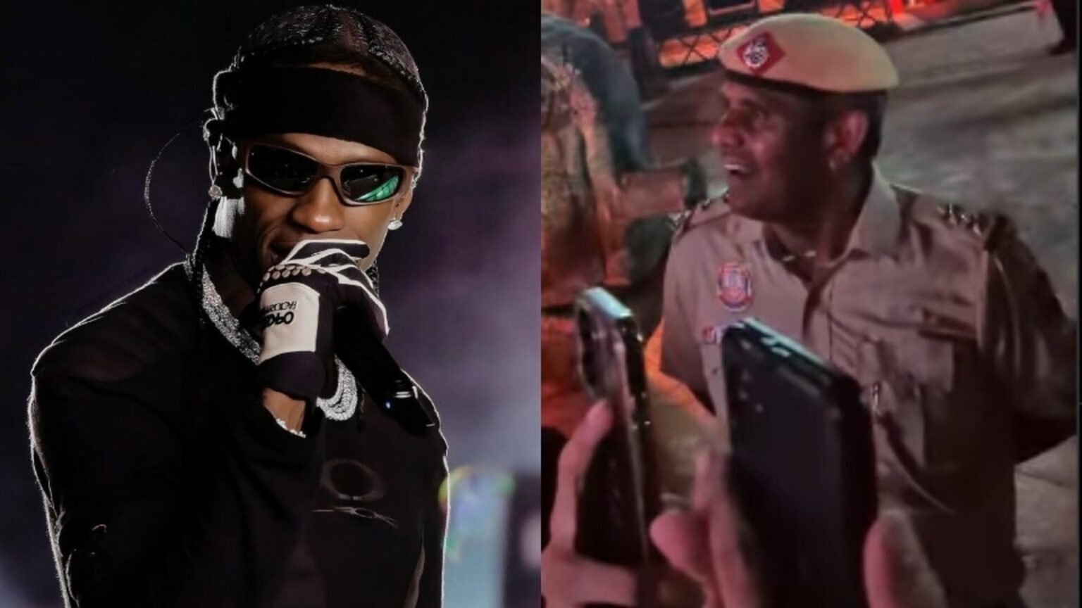 Delhi Policeman Amazed by Travis Scott’s Stage Performance: Internet ...